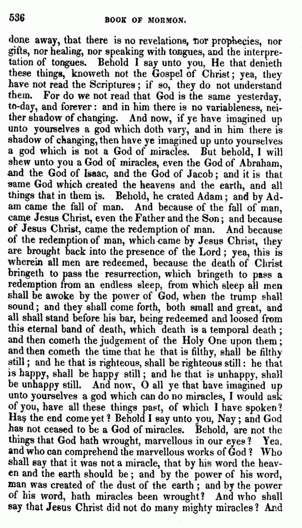 Book of Mormon | Institute for Religious Research